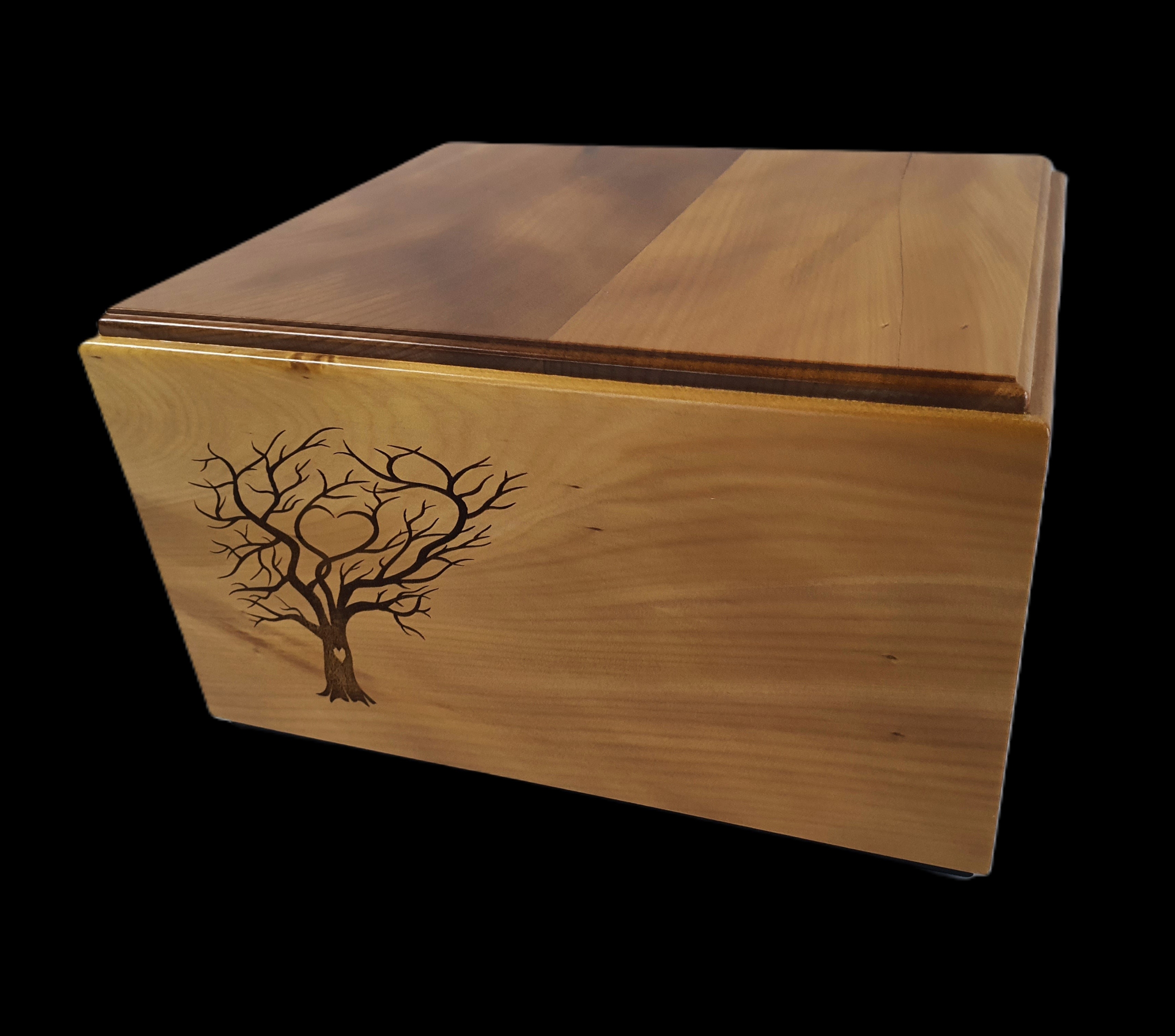 Swamp Kauri Wood Companion Urn Tree - Swiss Wood Technician